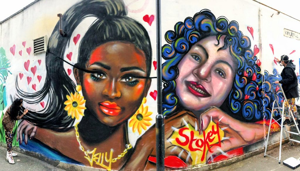 Stokey Mural – Jelly J Artist
